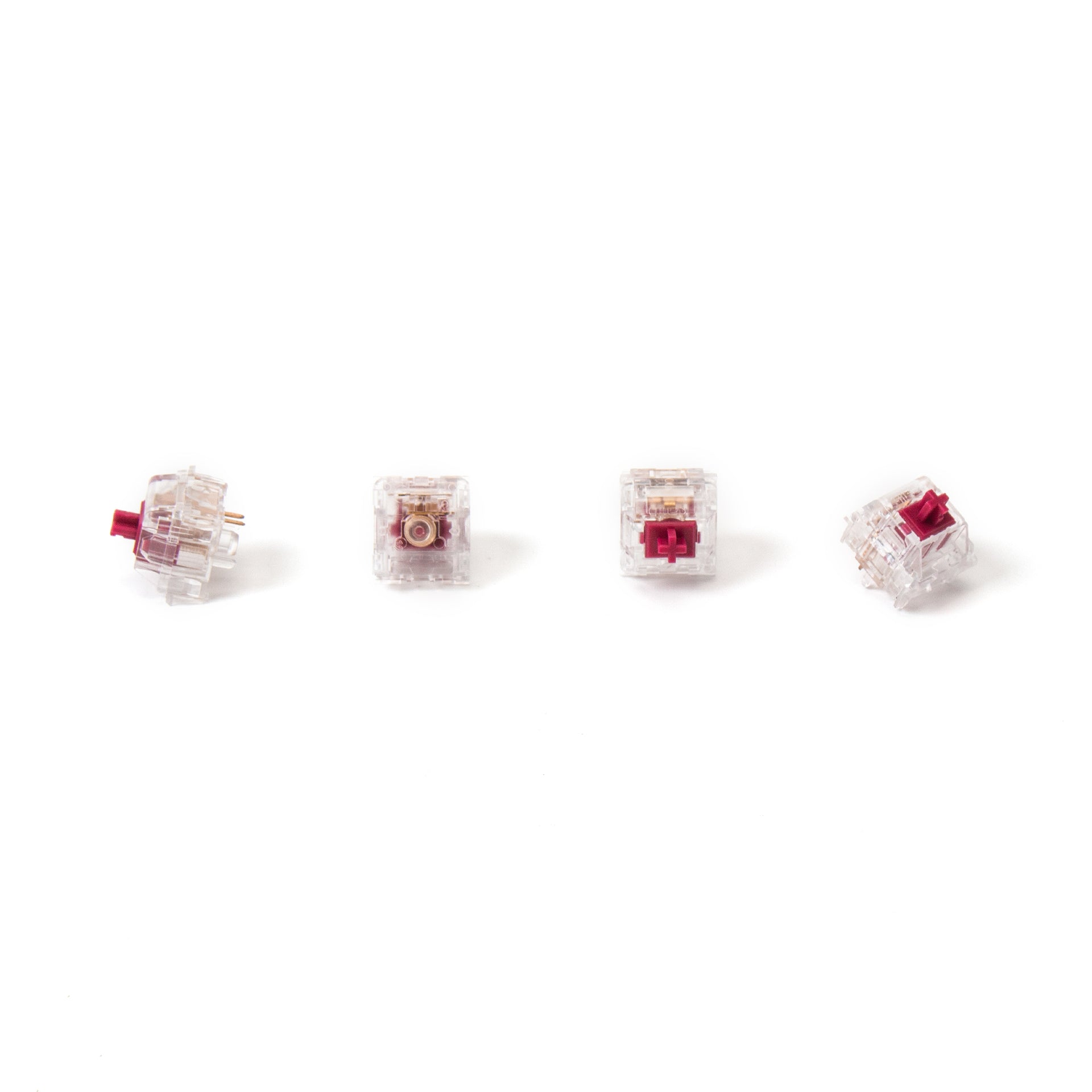 Kailh Crystal Burgundy Pro Linear Switch Set – Kailh switch